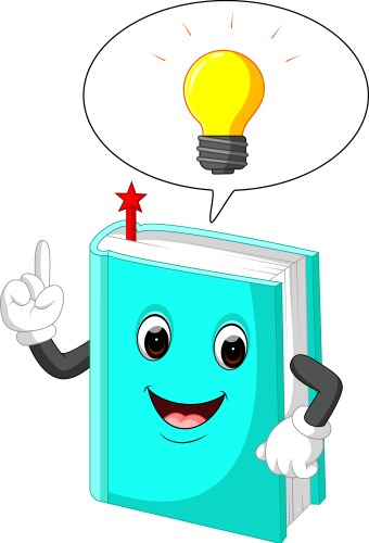 Cartoon exercise book Royalty Free Vector Image