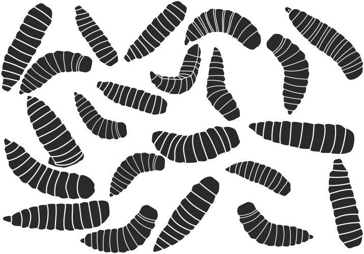 Worm Black and White Vector Images (over 11,000)