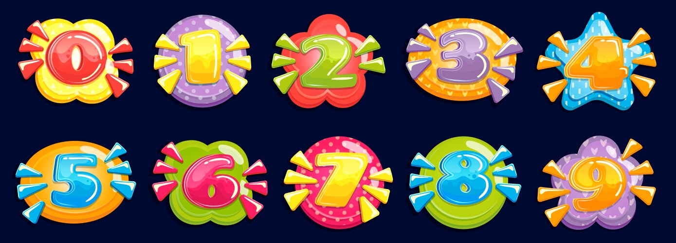 Number Cartoon Vector Images (over 82,000)