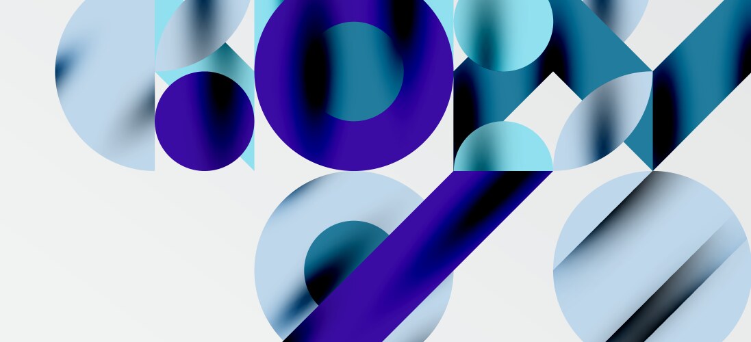 Geometric neo patterns abstract background Vector Image