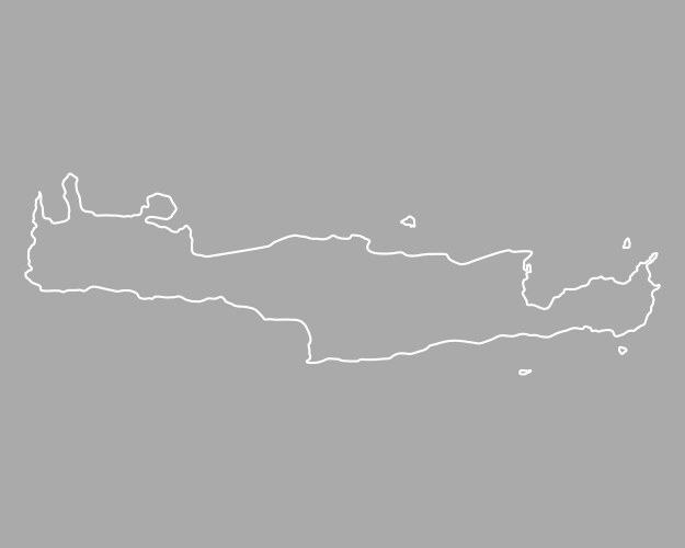 Map of crete Royalty Free Vector Image - VectorStock