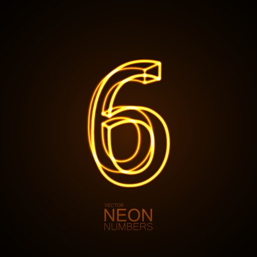 Number 6 Vector Images (over 26,000)