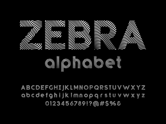Stripe Font Vector Images (over 22,000)