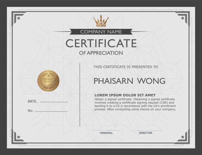 Certificate Vector Images (over 370,000)
