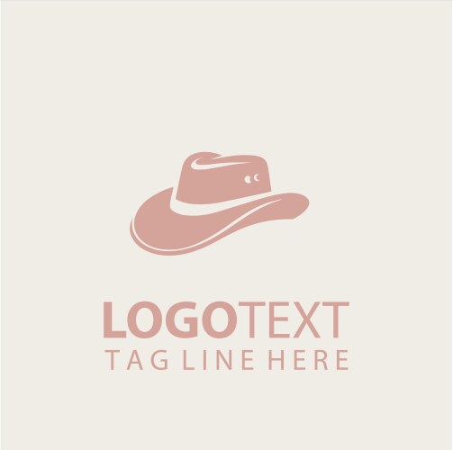 Hat logo Royalty Free Vector Image - VectorStock