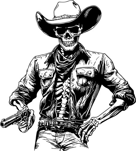 Guns Skeleton Vector Images (over 2,800)