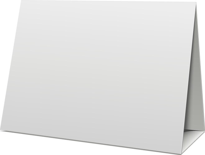 Blank Greeting Card Mockup Vector Images (over 2,500)