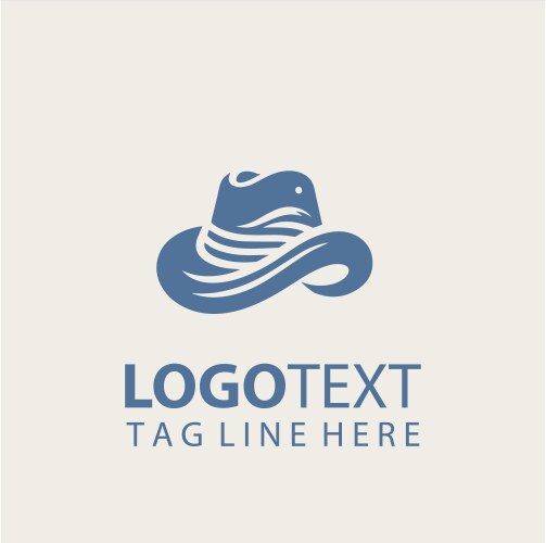 Hat logo Royalty Free Vector Image - VectorStock