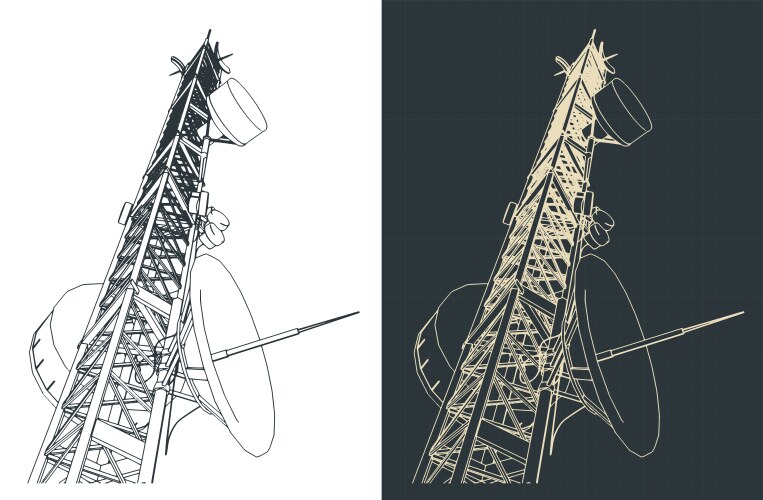 Communication Tower Vector Images (over 18,000)