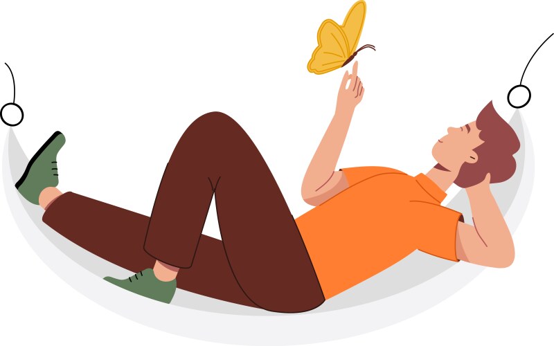 Man Relaxing Vector Images (over 85,000)
