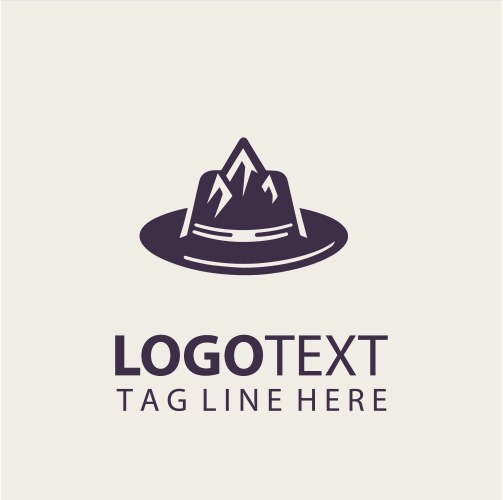 Hat logo Royalty Free Vector Image - VectorStock