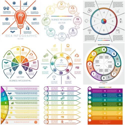 8 Steps Process Vector Images (over 2,700)