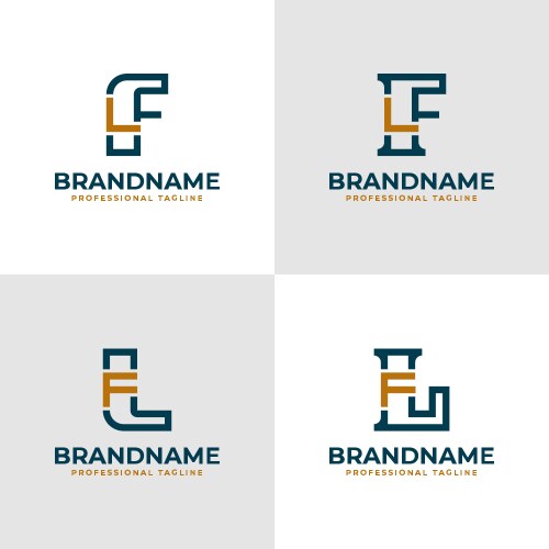Fl Monogram Vector Images (over 1,800)