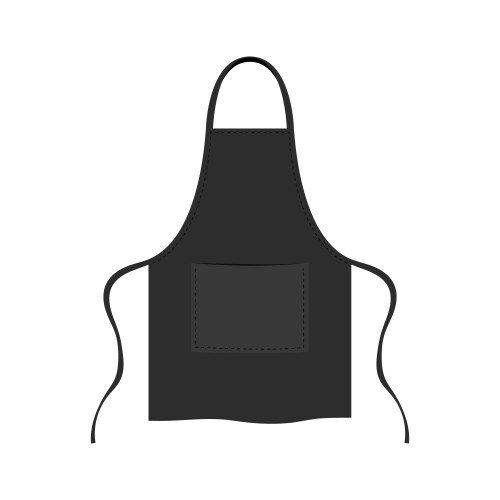 Black apron set Royalty Free Vector Image - VectorStock