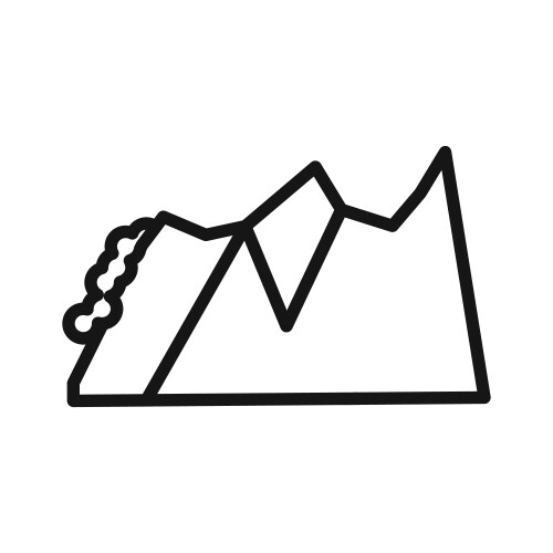 Avalanche Symbol Hazard Vector Images (over 440)