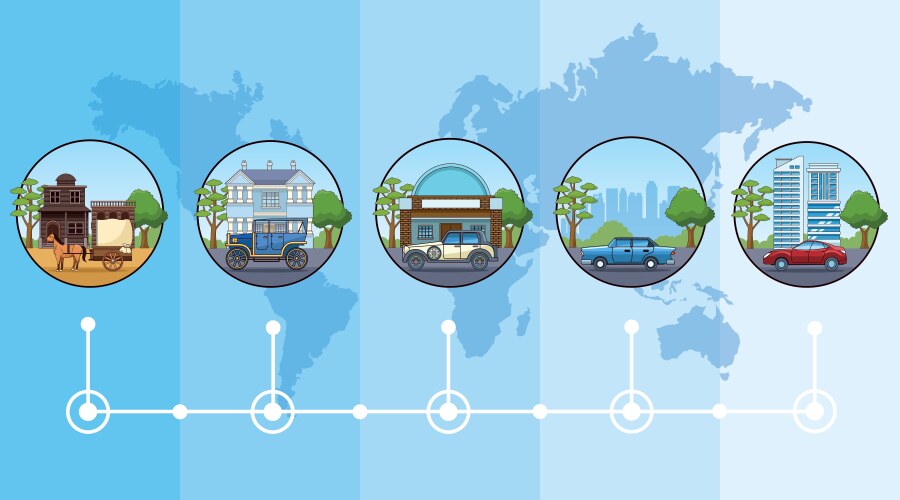 Evolution Car Vector Images (over 450)