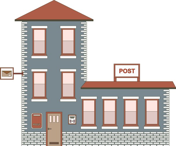 Cartoon Post Office Vector Images (over 5,700)