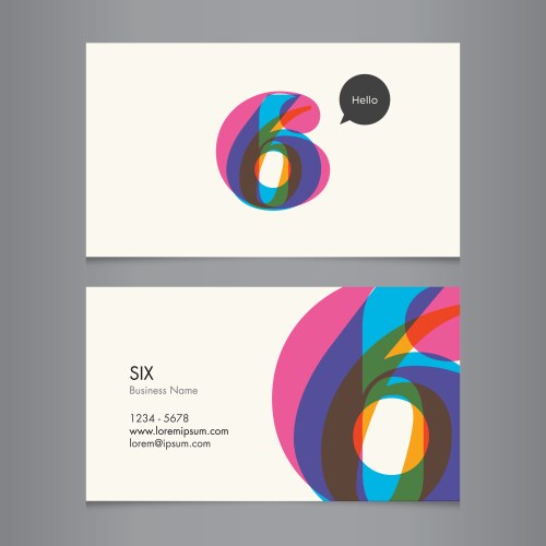 Number 6 Vector Images (over 15,000)