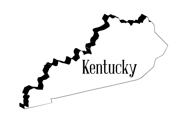 Kentucky State Outline Vector Images (over 710)