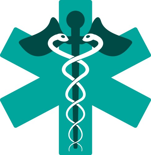 Caduceus Sword Medical Vector Images (over 120)