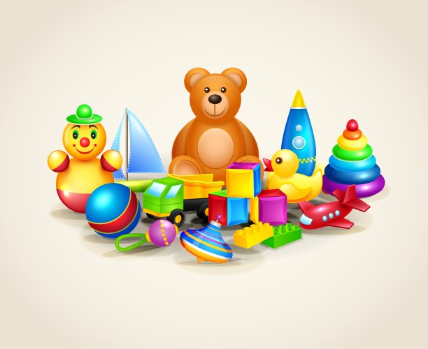 Toys Vector Images (over 540,000)