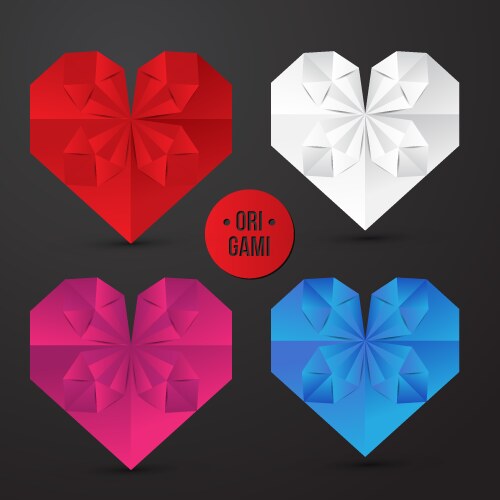 Origami Heart Vector Images (over 13,000)
