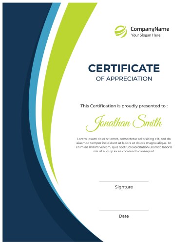 Certificate Waves Vector Images (over 9,700)