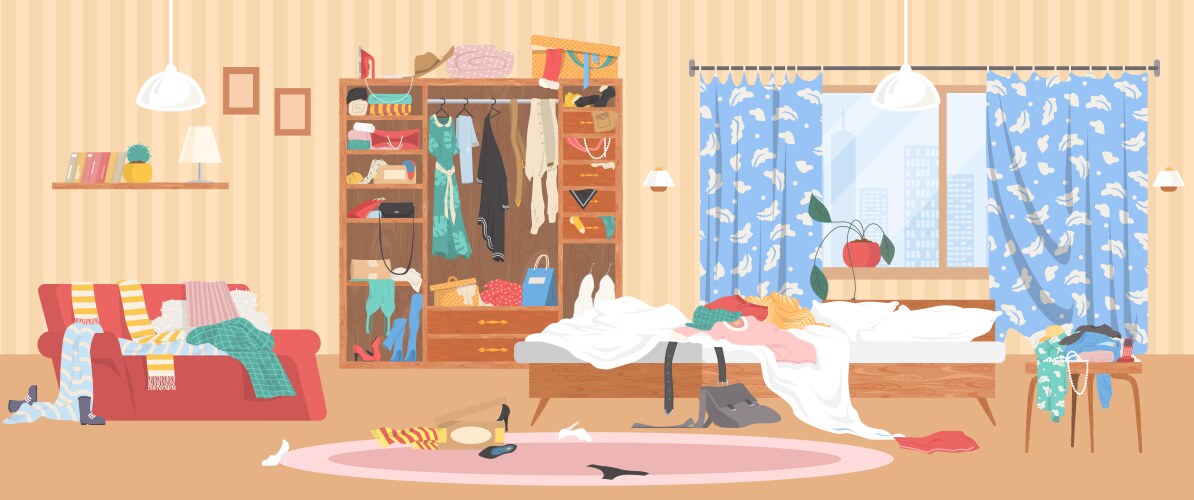 Cartoon Messy Room Vector Images (over 700)