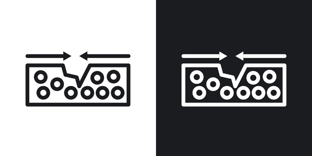 Skin healing icon set acne heal process symbol Vector Image