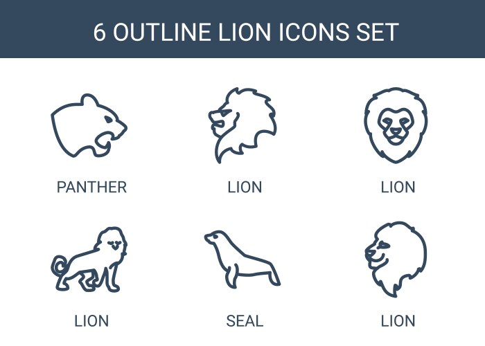 Free Lion Vector Images (over 5,500)