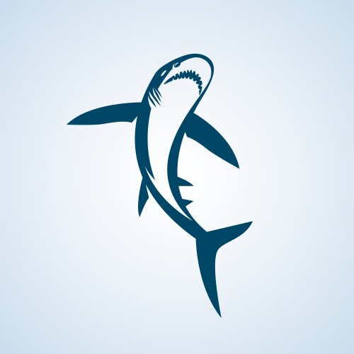 Shark logo Vector Images & Graphics for Commercial Use | VectorStock