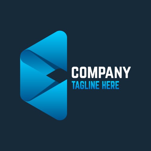 Modern music bar logo Royalty Free Vector Image