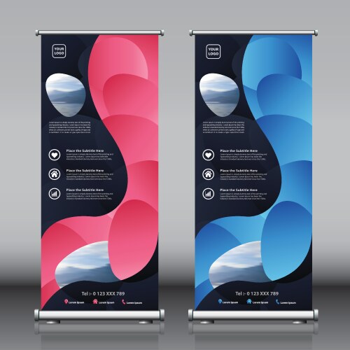 Creative Standee Template Vector Images (over 1,000)