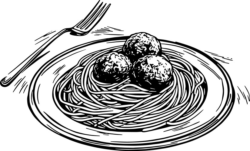 Kostenlose Spaghetti Vector Images (über 320)