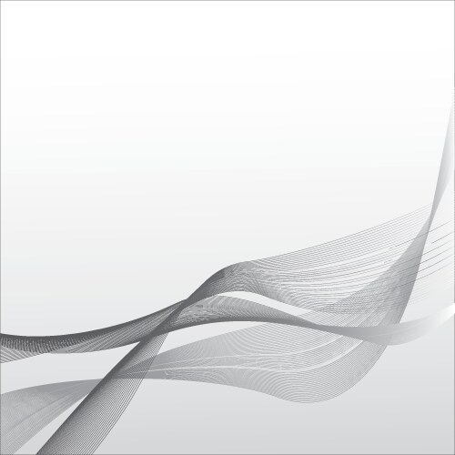 Abstract wave isolated on transparent background Vector Image