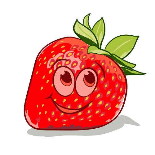 Strawberry Cartoon Vector Images (over 44,000)