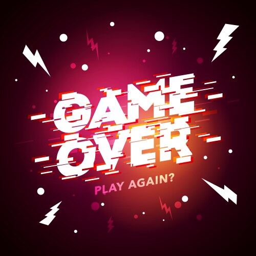 Game Over Vector Images (over 8,400)