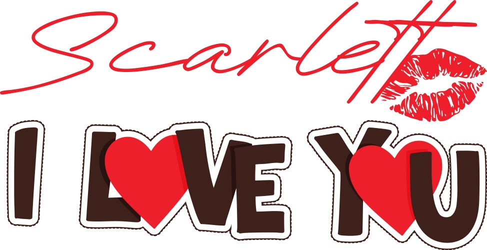 Scarlett Vector Images (84)