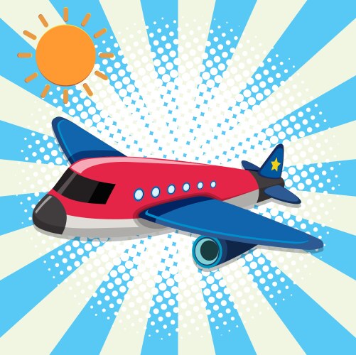 Red Aeroplane Airplane Vector Images (over 4,400)
