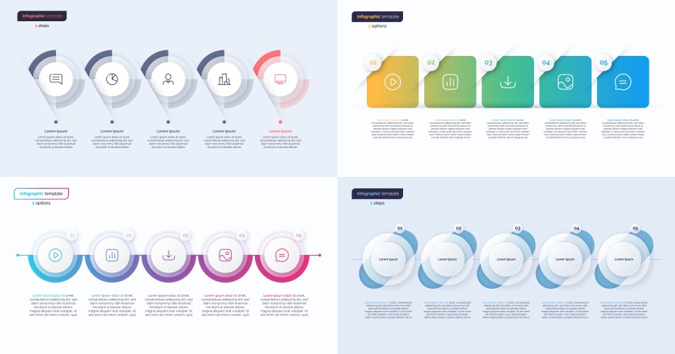 Path Progress Process Infographic Vector Images (over 710)