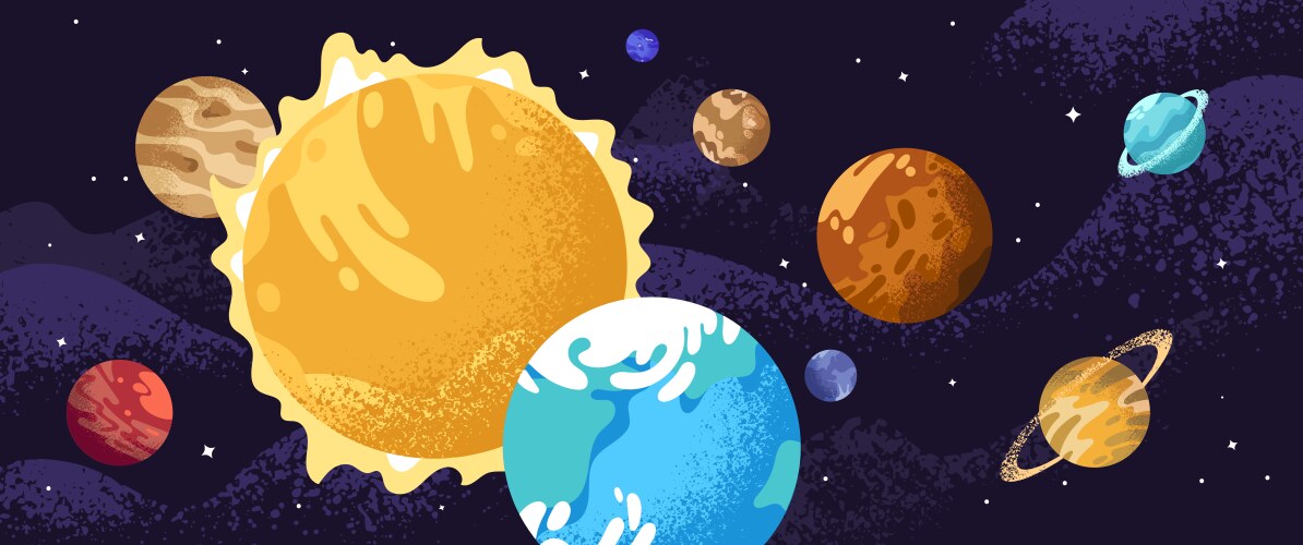 Solar System Coloring Vector Images (over 9,500)