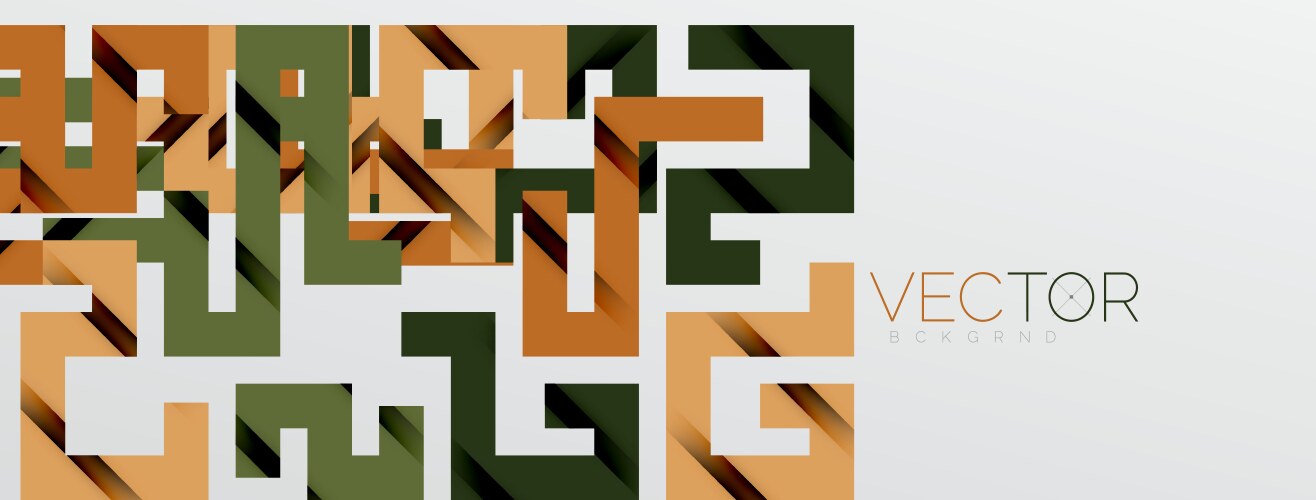 Color bend lines with shadow texture effect Vector Image