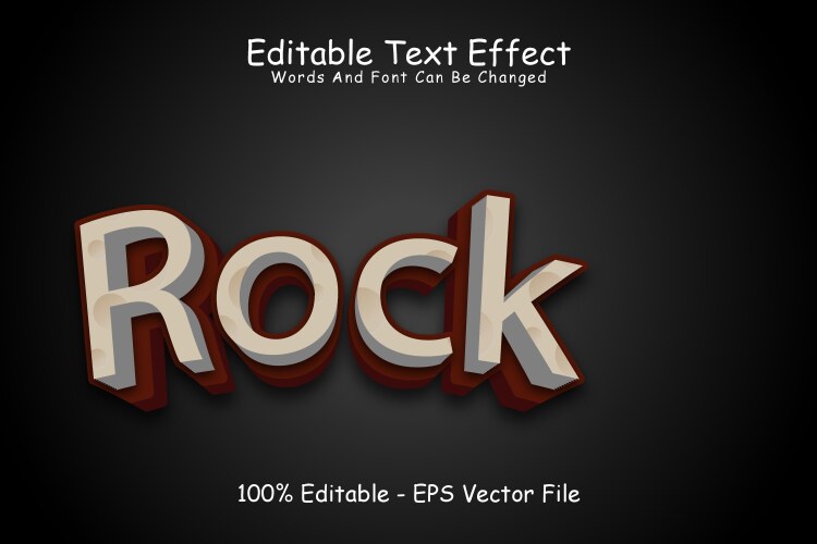 Junior editable text effect 3 dimension emboss Vector Image