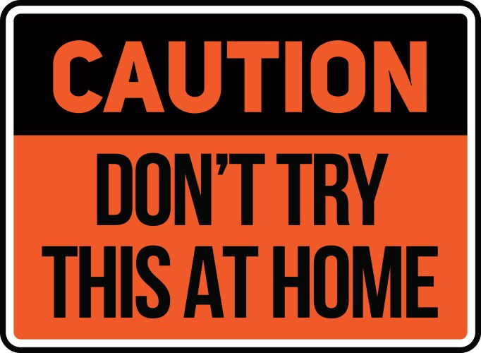 Warning do not go further sign Royalty Free Vector Image