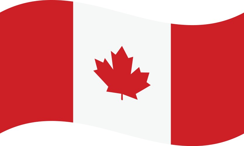 Isolated canada flag icon Royalty Free Vector Image