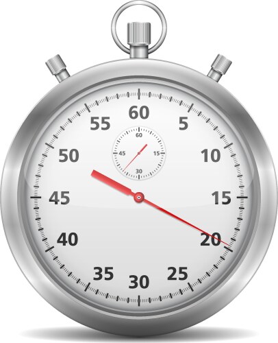 Stopwatch Royalty Free Vector Image - VectorStock