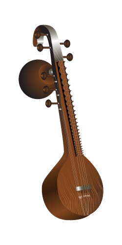 Veena Royalty Free Vector Image - VectorStock