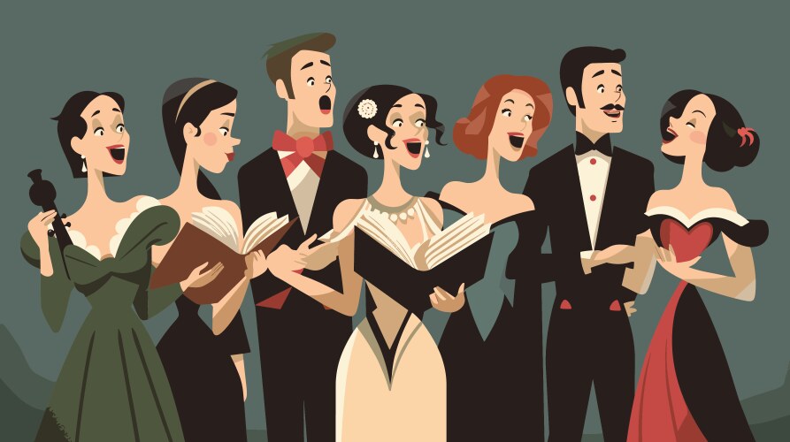 Choir Vector Images (over 7,200)
