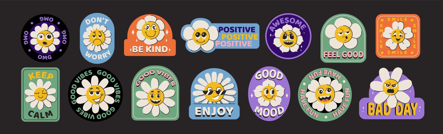 Retro Daisy Vector Images (over 28,000)