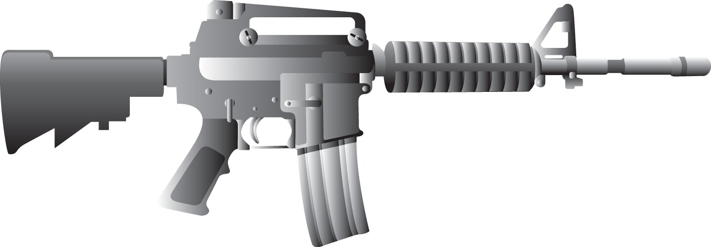 M16 doodle Royalty Free Vector Image - VectorStock